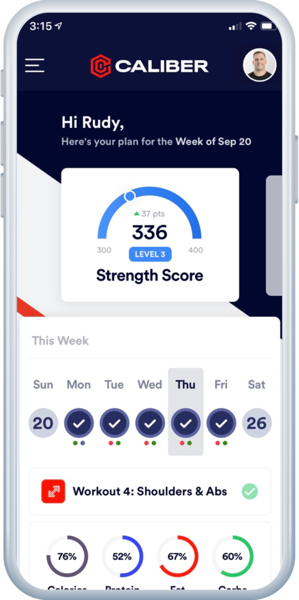 Introducing Strength Score - Caliber Fitness